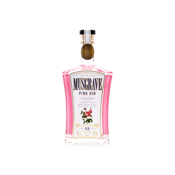MUSGRAVE Rose Water Gin 0.75L - The Wine Box