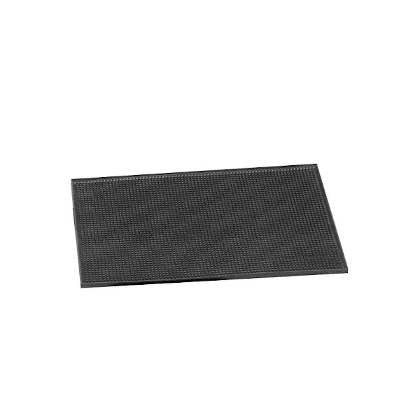 Bar Mat Black Rubber 45x30cm - The Wine Box
