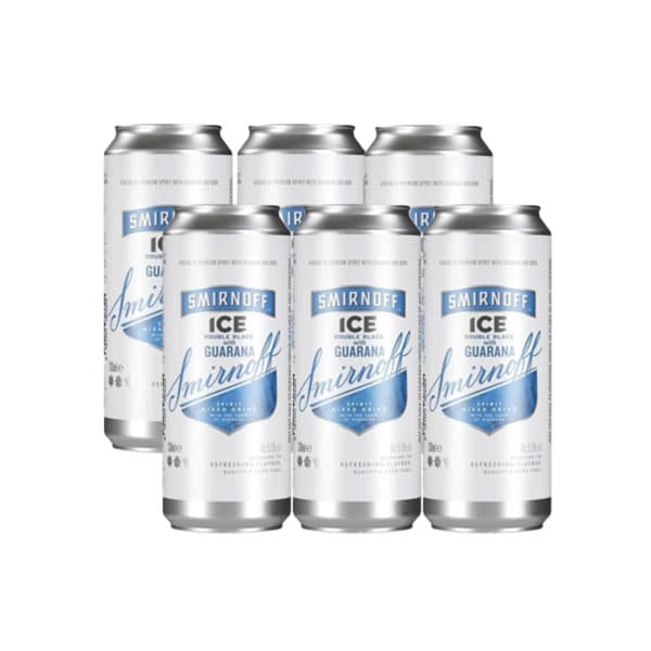 Smirnoff Ice Guarana Can 0.33L- 6pack - Beer/Cider | The Wine Box